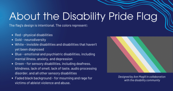 About the Disability Pride Flag - Sibling Leadership Network